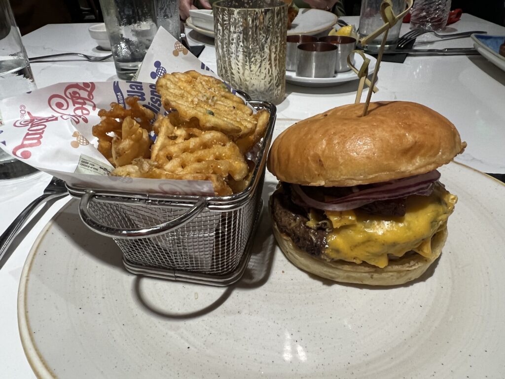 Six Best Walt Disney World Table Service Burgers - MouseDining